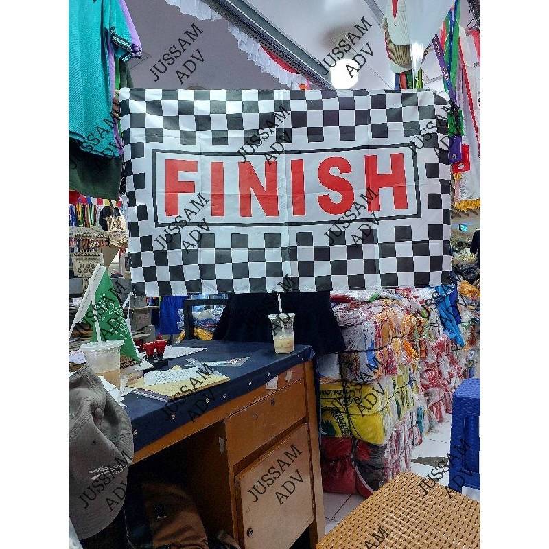 Jual BENDERA FINISH UKURAN 80 X 120 CM | Shopee Indonesia