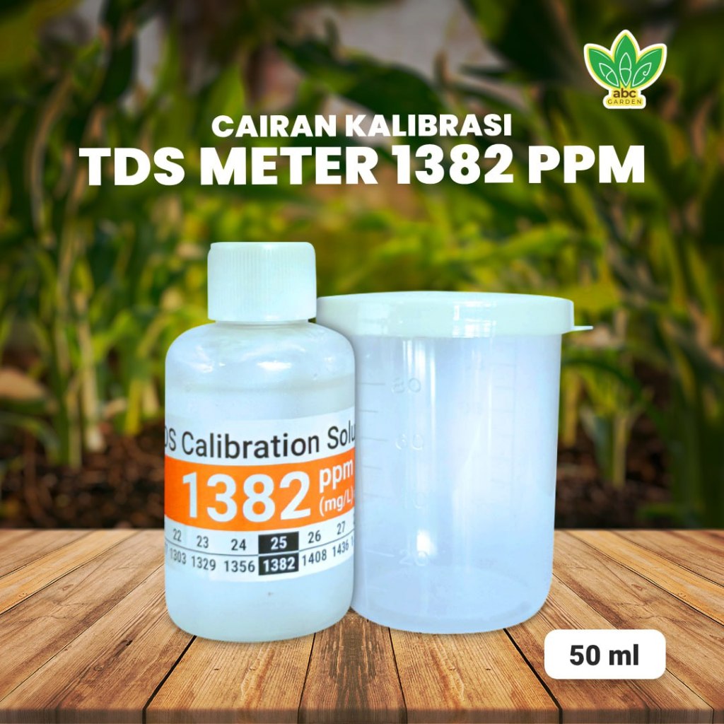 Jual Cairan Kalibrasi TDS Meter 1382 PPM 50ml | Shopee Indonesia
