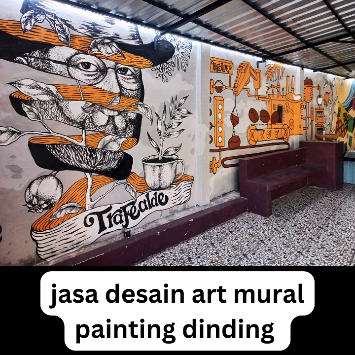 Jual Jasa Desain Gambar Grafis Mural Art Painting Lukis Dinding Tembok ...