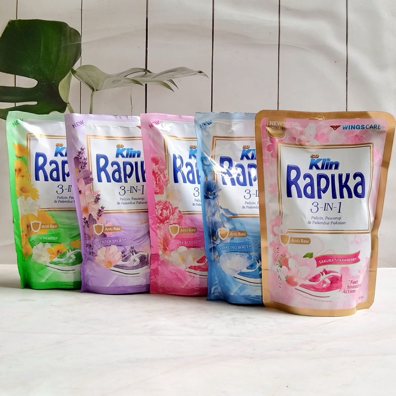 Jual Rapika Biang Pewangi Pakaian Botol Spray 250ml / Refill 400ml ...