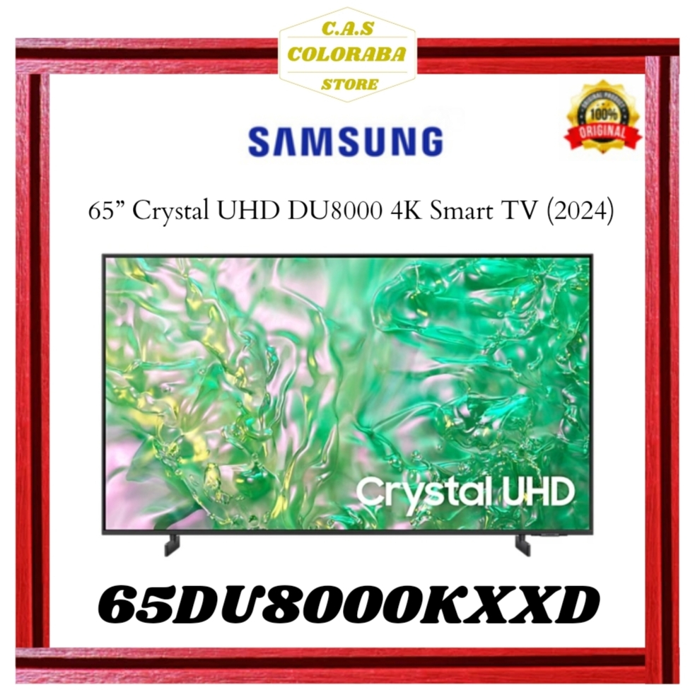 Jual TV SAMSUNG UA65DU8000 SMART TV 65 INCH LED 4K UHD 65DU8000 65DU 65DU80 UA65DU8000KXXD ...