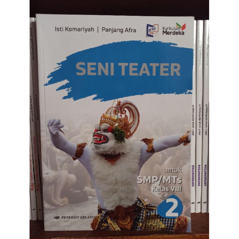 Jual BUKU SENI TEATER KELAS 2 8 VIII SMP ERLANGGA KURIKULUM MERDEKA | Shopee Indonesia