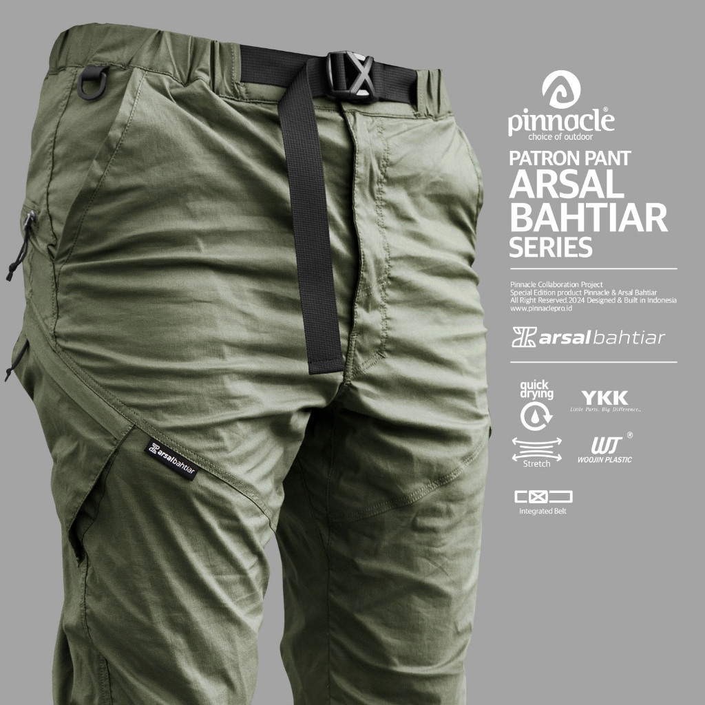 Jual Pinnacle Pro Official Patron Pant Arsal Series - Army | Shopee ...