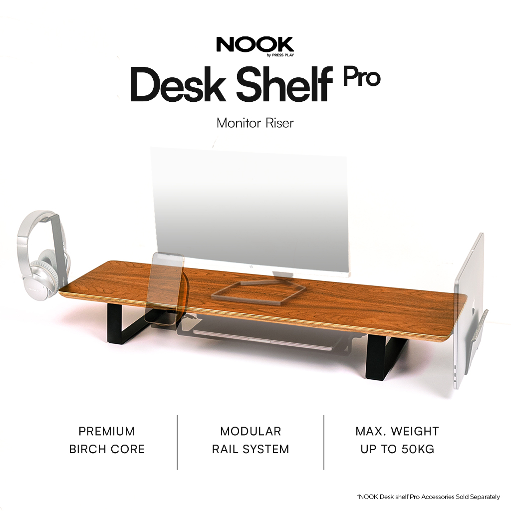 Jual Nook Desk Shelf Pro by Press Play | Shopee Indonesia