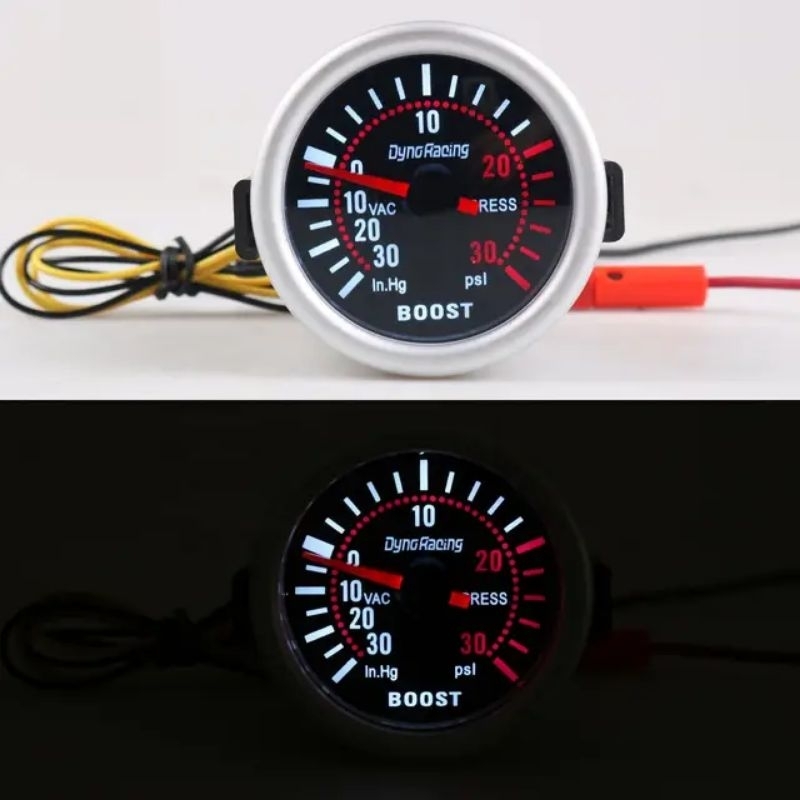 Jual 12v LED Digital Gauge Meter Mobil Alat Ukur Universal Boost ...