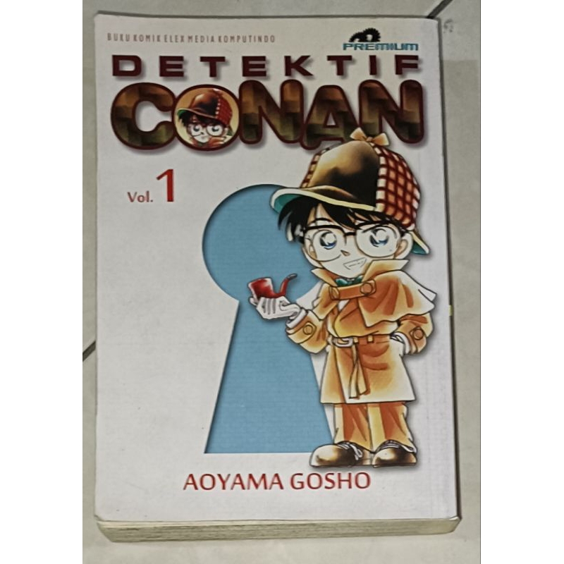 Jual komik detektif Conan premium vol 1 original | Shopee Indonesia
