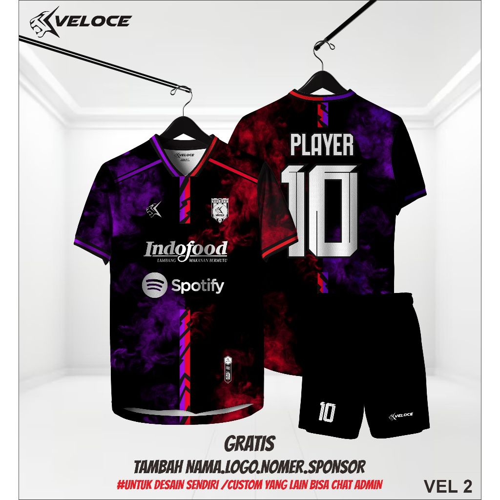 Jual JERSEY FUTSAL PINK HITAM FULL PRINTING GANTI NAMA DAN NOMOR ...