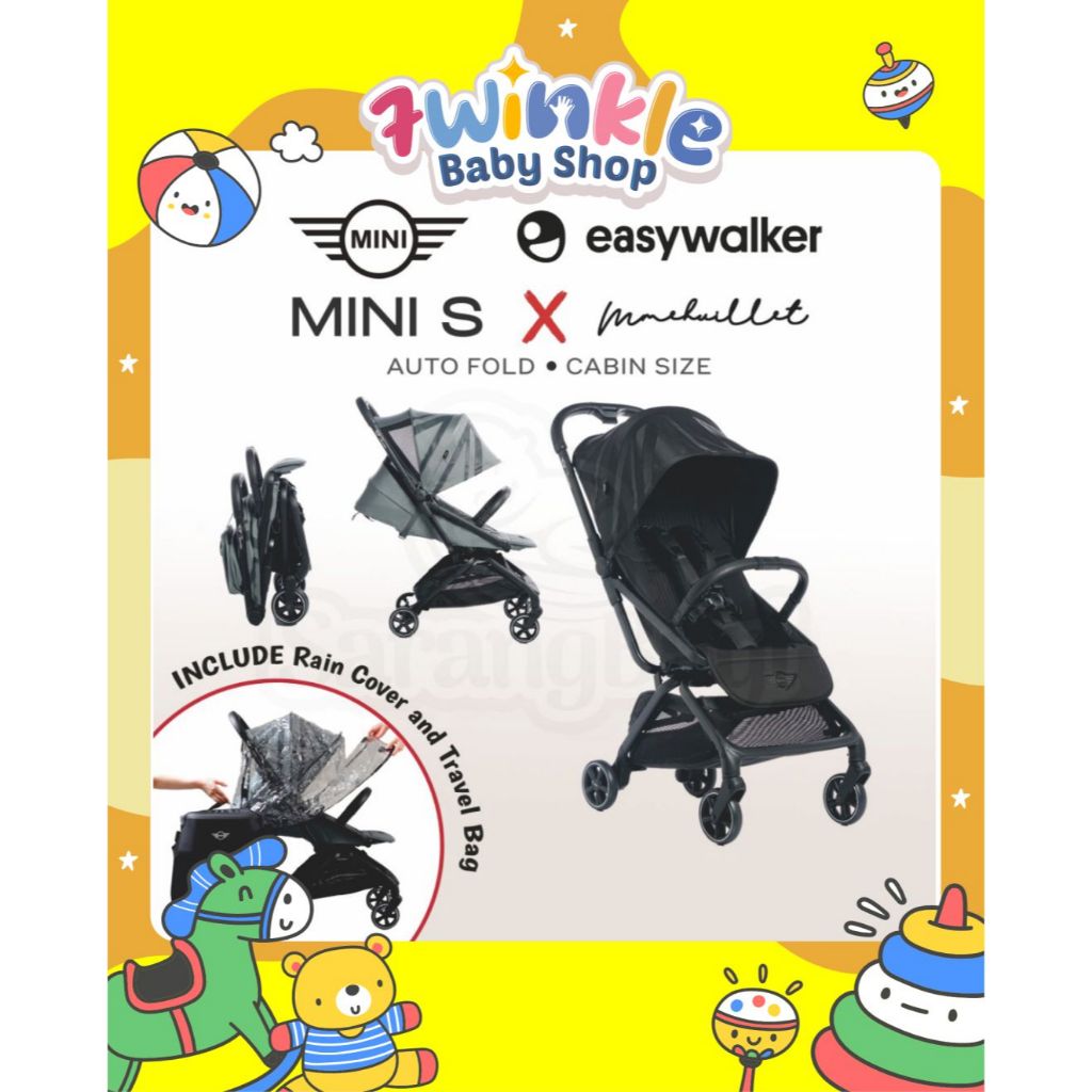 Jual EASYWALKER Mini Buggy S x Mmehuillet Autofold Cabin Size Stroller ...