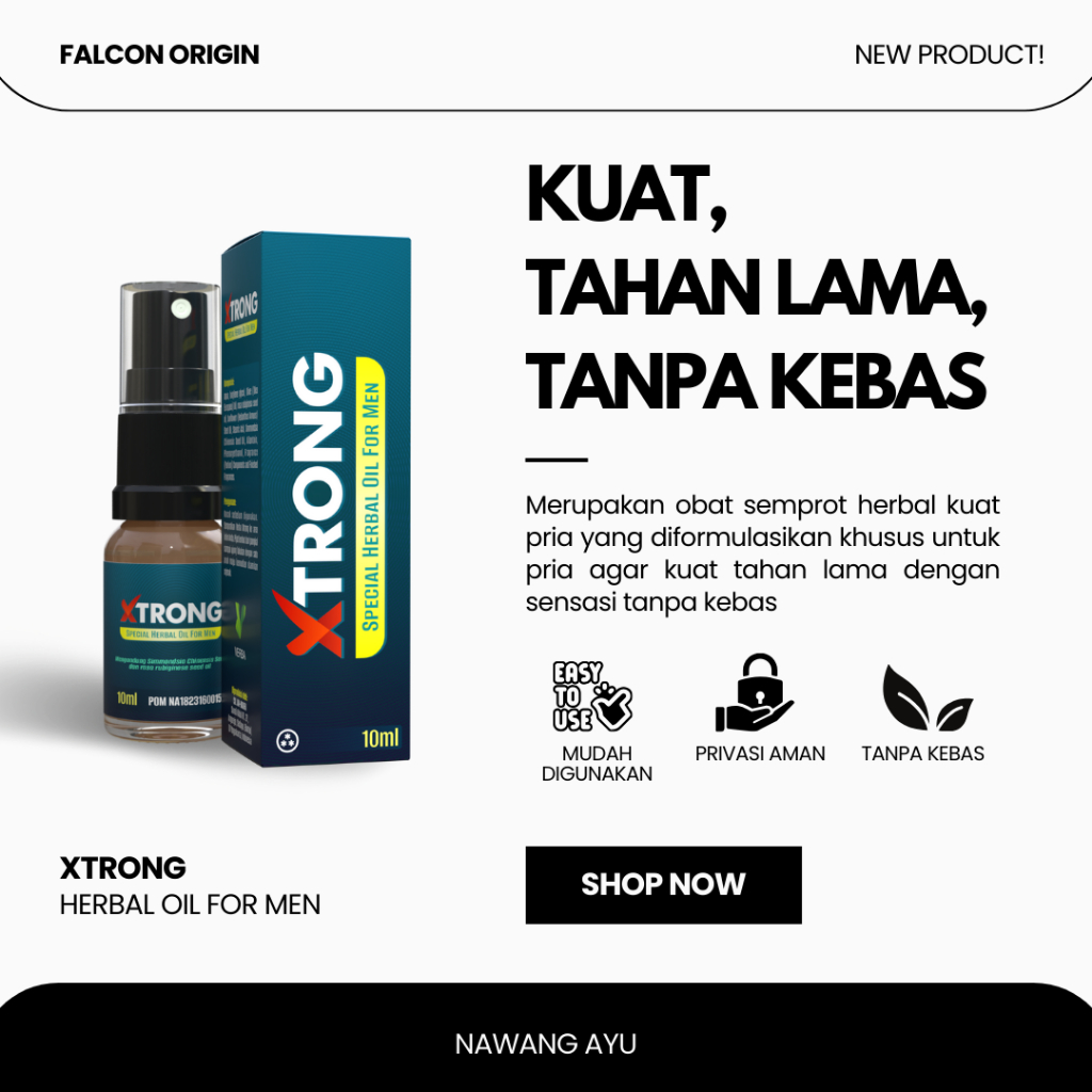Jual Produk original 100% minyak Pria Tahan Lama 2 Jam Spray Obat Kuat Oles Herbal Atasi ...