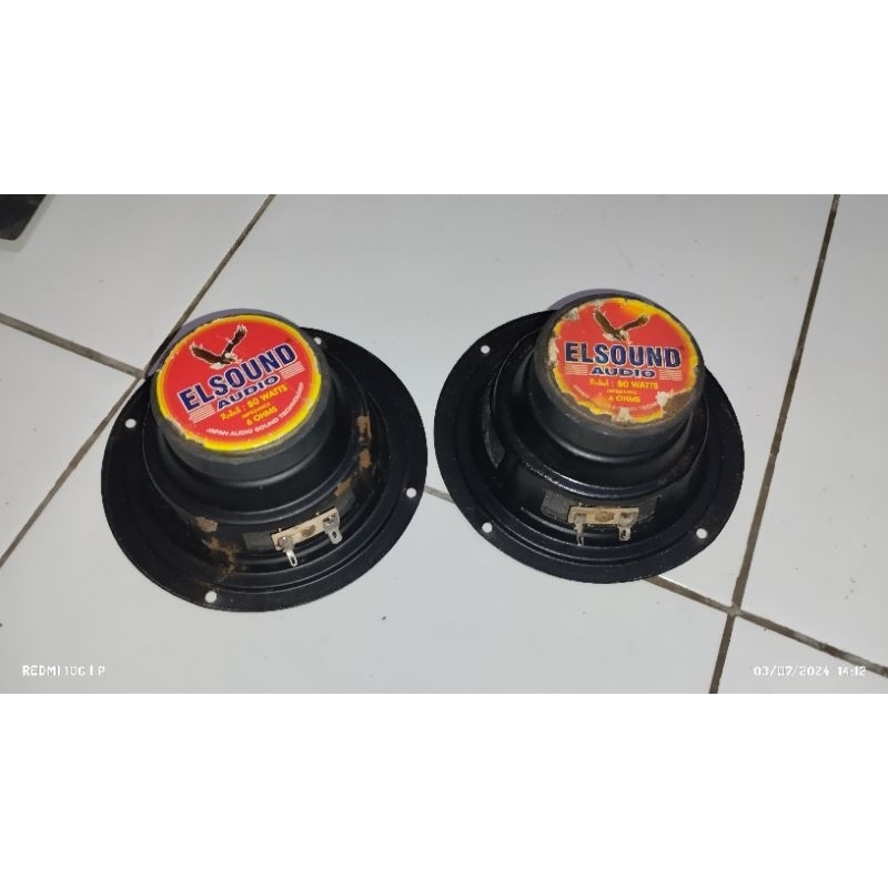 Jual spiker bekas dua biji merek el sound 5inch | Shopee Indonesia