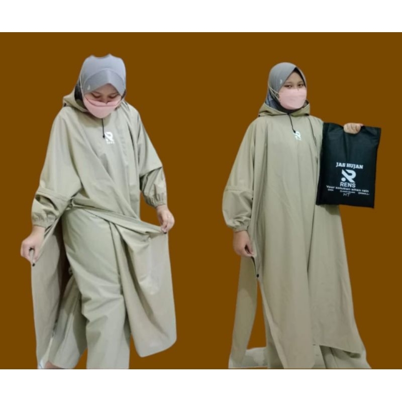 Jual JAS HUJAN PONCO MANTEL KELELAWAR PRIA WANITA DEWASA MANTOL PARASUT SEPEDA MOTOR PVC ...