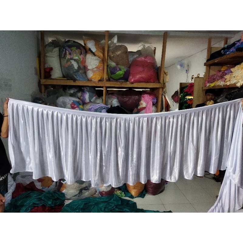 Jual DEKORASI MEJA/SKRITING MEJA / ROK MEJA REMPEL/ PINGGIRAN MEJA ...