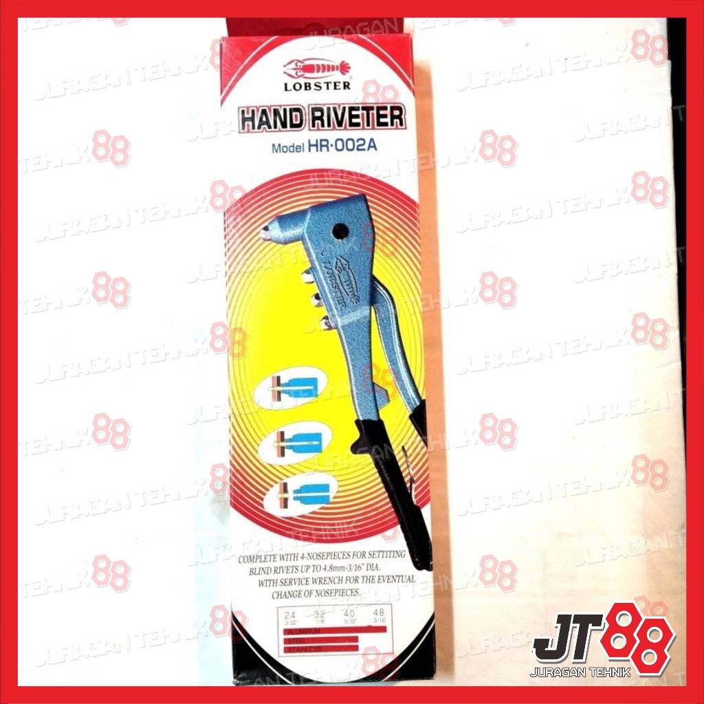 Jual Tang Rivet / Hand Riveters Lobster HR-002A ASLI ! | Shopee Indonesia