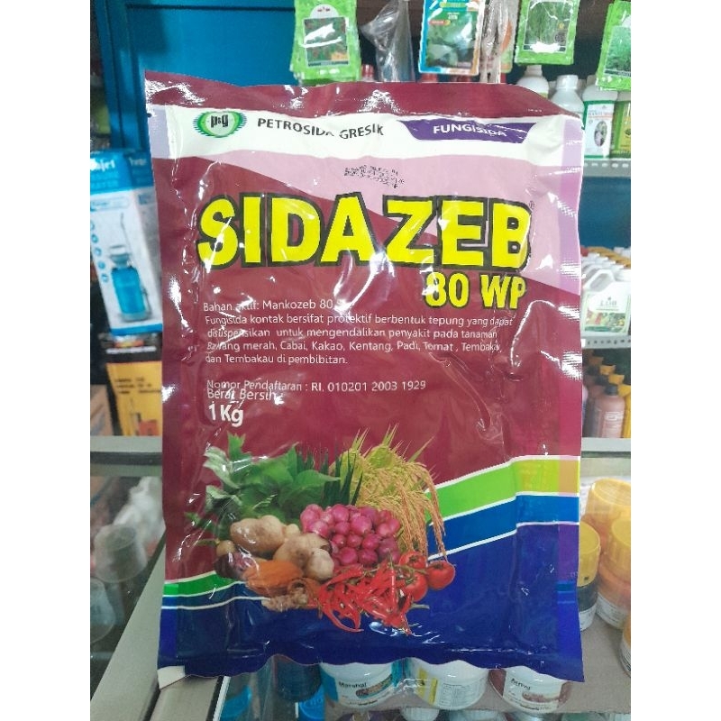 Jual Fungisida SIDAZEB 80 WP Kemasan 1 kg | Shopee Indonesia