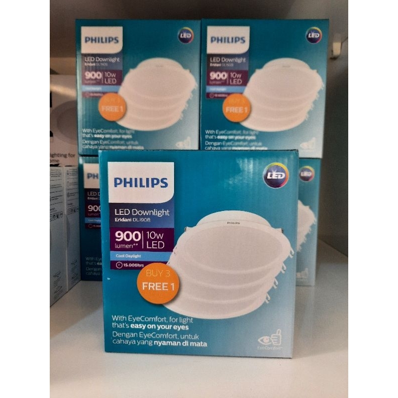 Jual Lampu Philips Downlight Multipack Eridani LED8 D125 10W 10 Watt ...