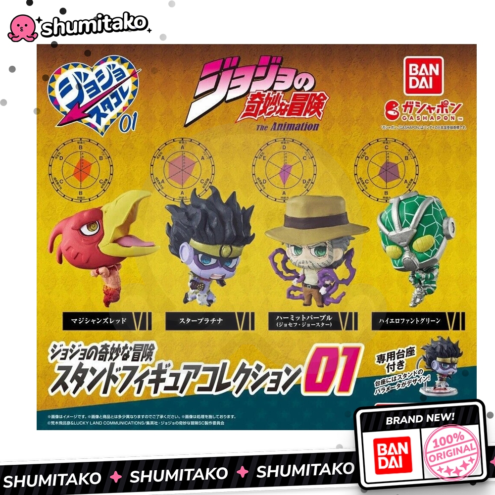 Jual Gachapon JoJo Bizarre Adventure Stand Figure Vol 1 by Bandai ...
