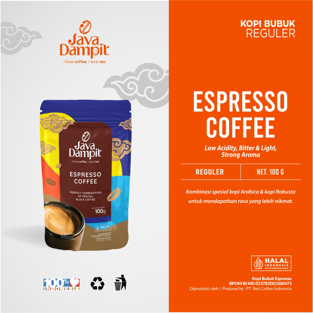 Jual KOPI BUBUK ESPRESSO COFFEE 100g | Shopee Indonesia