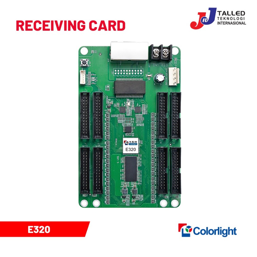 Jual RECEIVING CARD COLORLIGHT E320 8 PORT HUB320 VIDEOTRON INDOOR ...