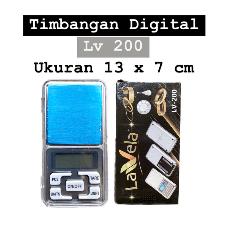 Jual Timbangan mas/Timbangan Digital Pocket/Timbangan Digital Mini 500 ...