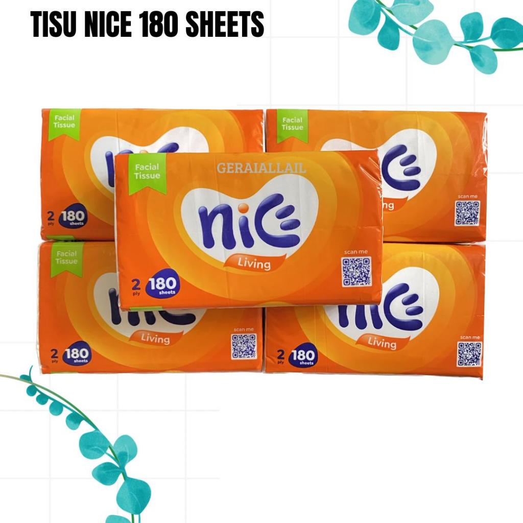 Jual Tisu facial NICE 180sheet 2play | Shopee Indonesia