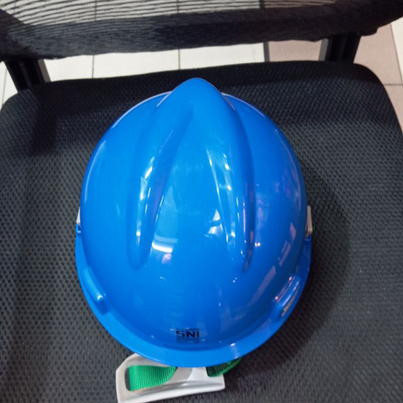 Jual Helm Safety MSA Full Set / Helm Kerja Proyek Warna Biru - SNI ...