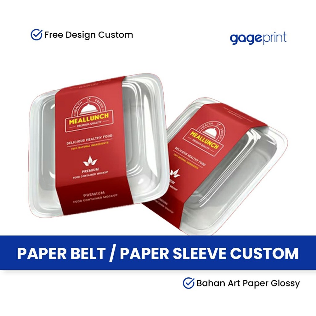 Jual Paper Belt / Paper Sleeve / Label Segel Box / Roller Hijab - FREE ...