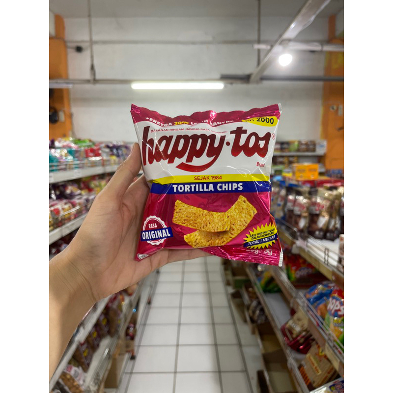 Jual happy tos tortilla chips 30g - happy tos tortilla chips | Shopee ...