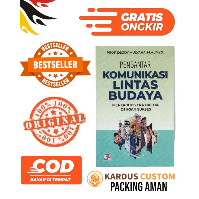 Jual Buku Pengantar Komunikasi Lintas Budaya Menerobos Era Digital Dengan Sukses -Prof Deddy ...