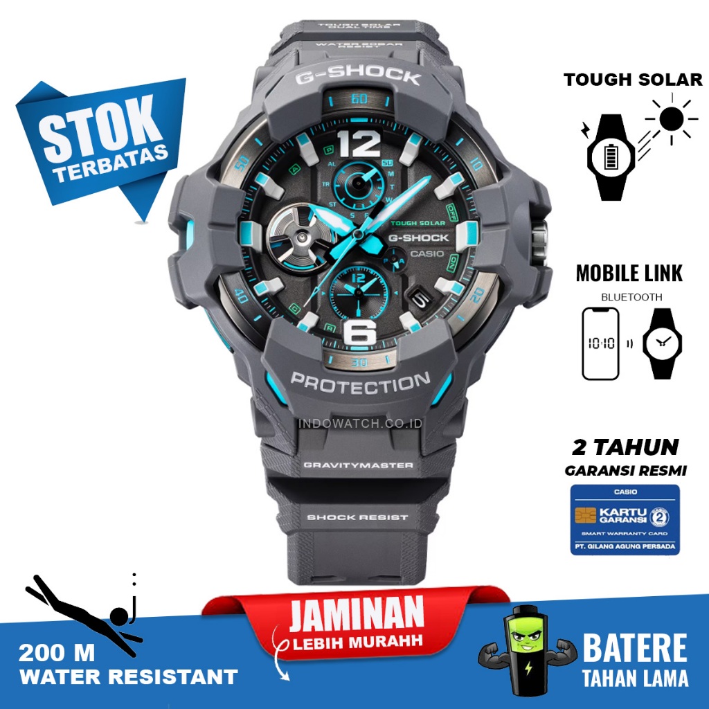 Jual Casio G-Shock GR-B300-8A2 grb300 gr b300 gravity master original garansi resmi | Shopee ...