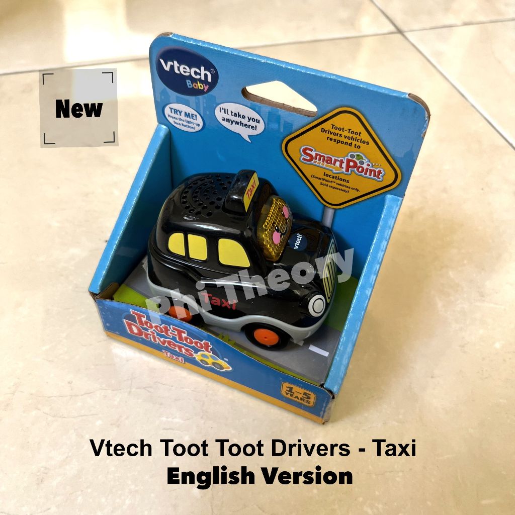 Jual Vtech Toot Toot Drivers - Taxi (English) / Mainan Mobil Elektrik ...