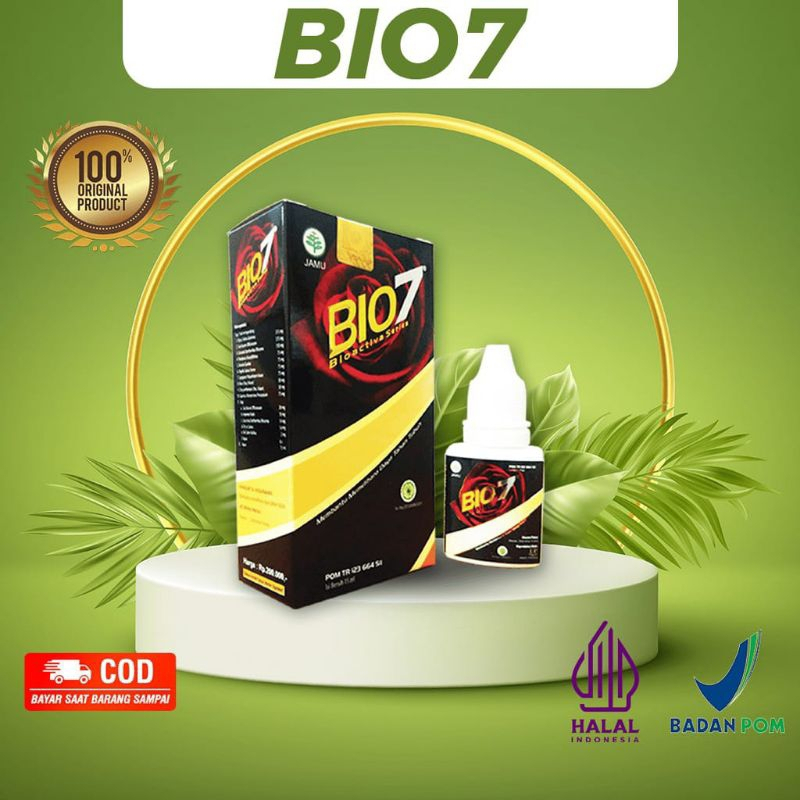 Jual BIO7 BIO SEVEN BIO 7JAMU TETES HERBAL ORIGINAL 15ML | Shopee Indonesia