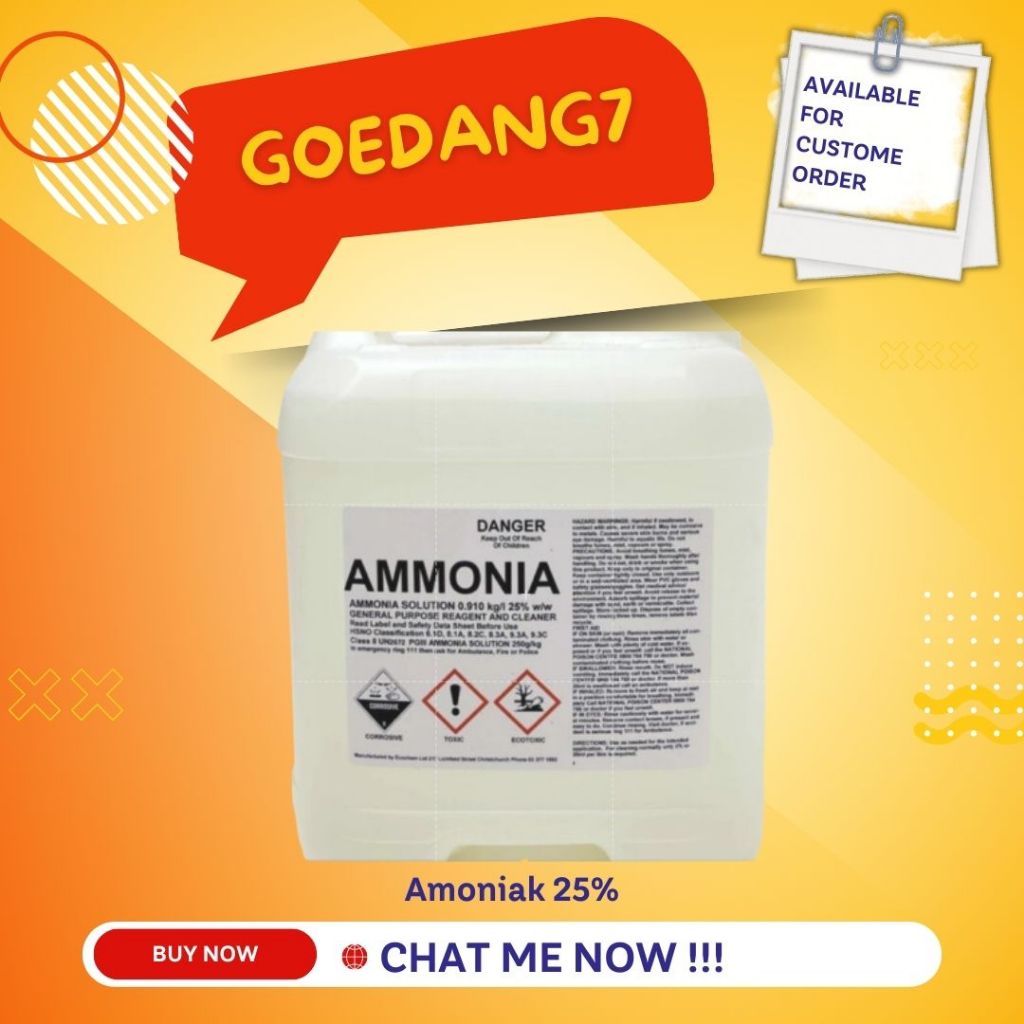 Jual Amoniak 25% | Shopee Indonesia