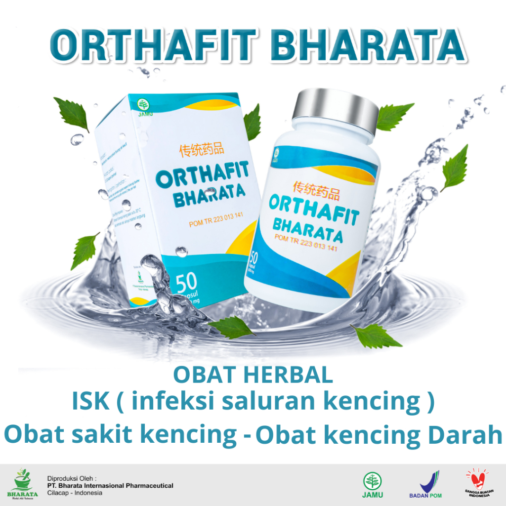 Jual Orthafit Bharata Obat Infeksi Saluran Kencing Kemih ISK Ampuh ... Jual Orthafit Bharata Obat Infeksi Saluran Kencing Kemih ISK Ampuh ...