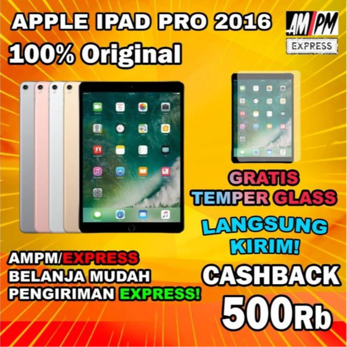 Jual iPad Pro 2016 9.7 Inch 128GB Second Like New Original | Shopee Indonesia