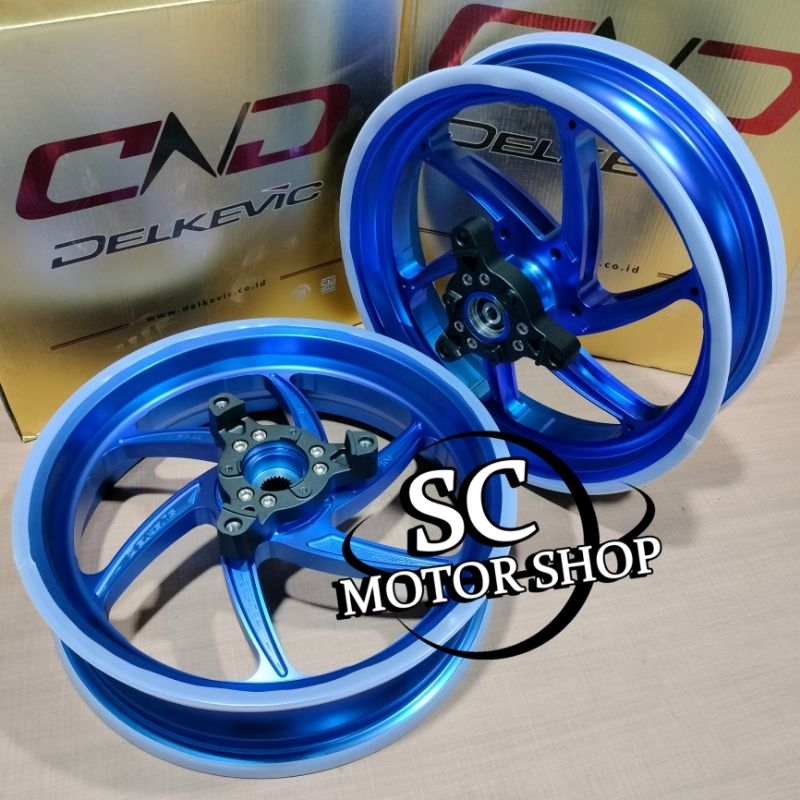 Jual Velg racing DELKEVIC DND six star palang 6 aerox old - nmax old ...