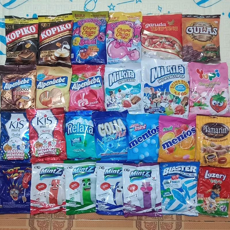Jual Permen Aneka Rasa 1pak | Shopee Indonesia