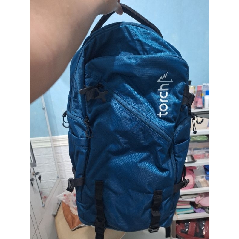 Jual TORCH Kanzaki Legion Blue 30L Tas Travel Backpack | Shopee Indonesia