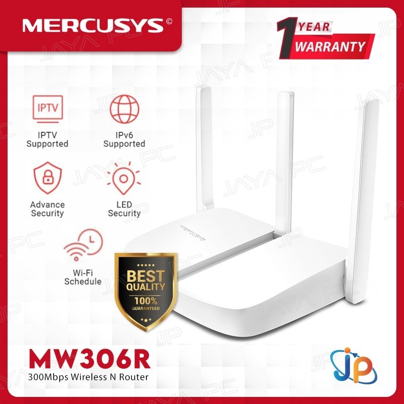 Jual Mercusys MW306R WiFi Multi-Mode Wireless N Router 300Mbps | Shopee ...
