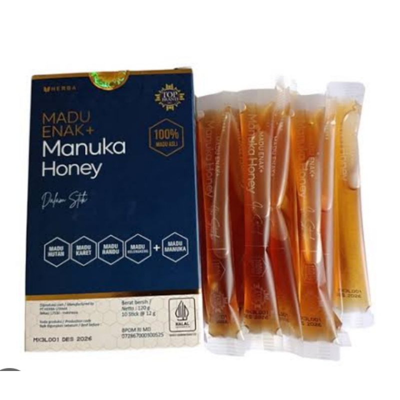 Jual MADU ENAK + MANUKA HONEY DALAM STIK | Shopee Indonesia
