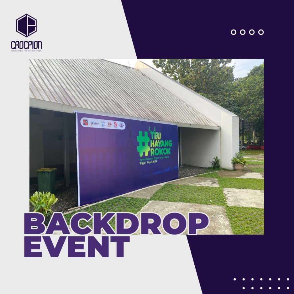Jual Custom Backdrop Banner Spanduk untuk Event / Ulang Tahun / Pesta ...