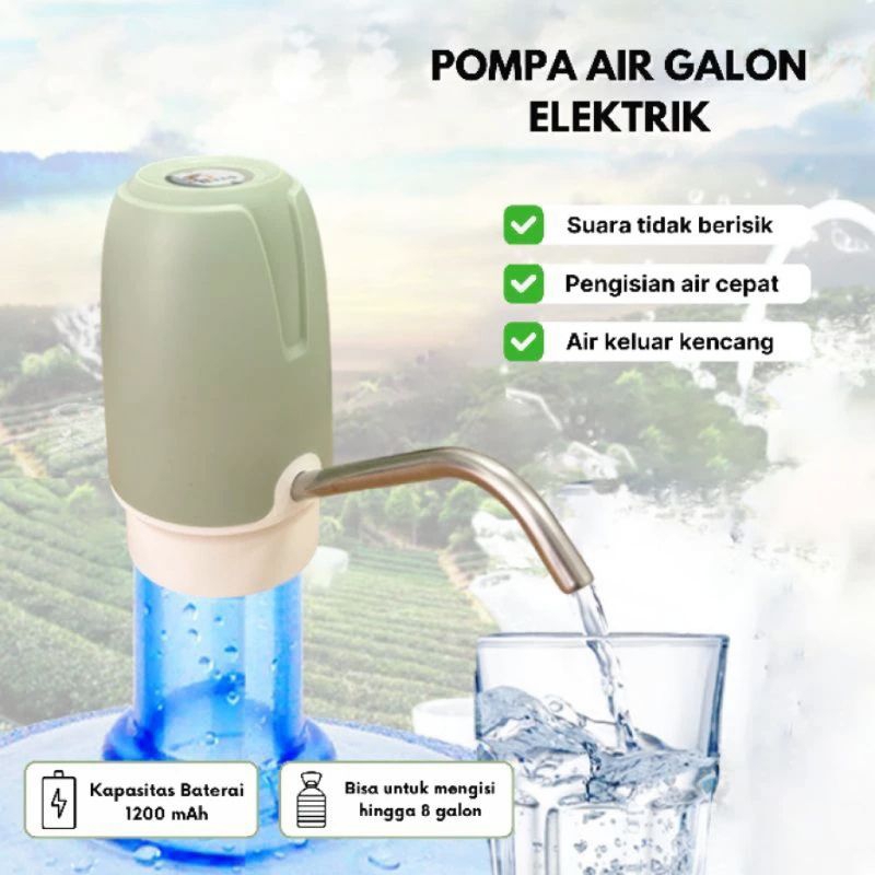 Jual Pompa Galon Elektrik Dispenser Air Minum Gallon Pompa Galon ...