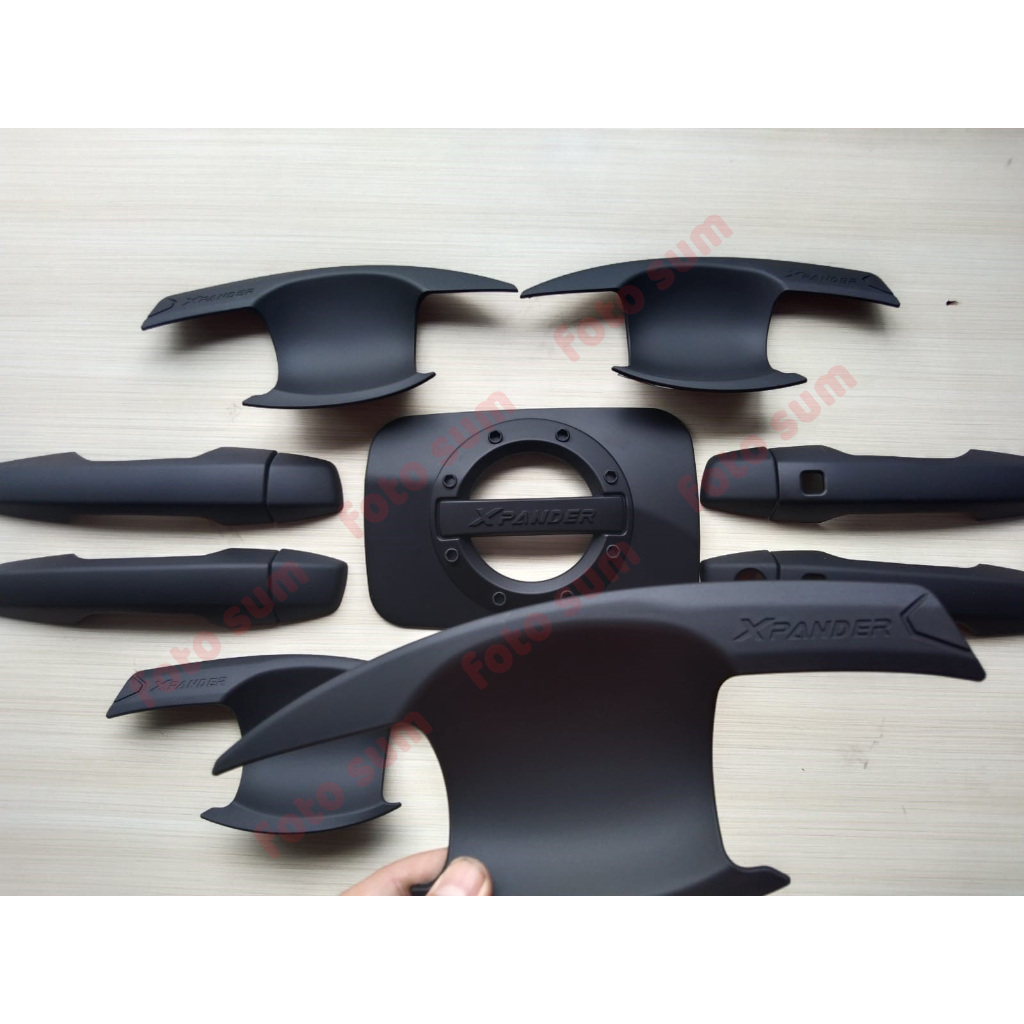 Jual outer hendel cover tangki xpander hitam doff model elegan 2017 ...