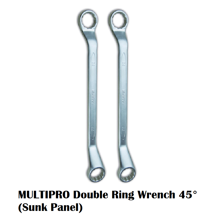 Jual MULTIPRO Double Ring Wrench 45° (Sunk Panel) | Shopee Indonesia