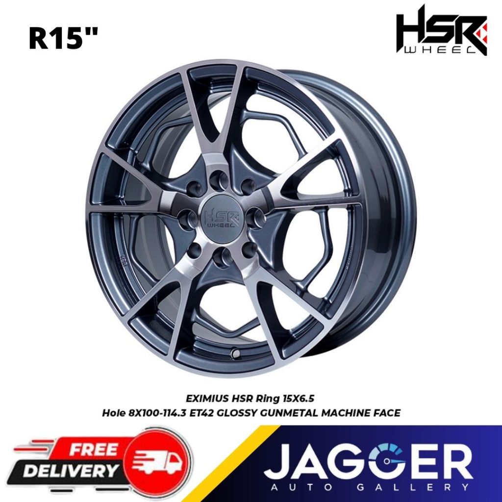 Jual Velg mobil R15 xenia/avanza, mobilio, brio, ayla HSR EXIMIUS harga ...