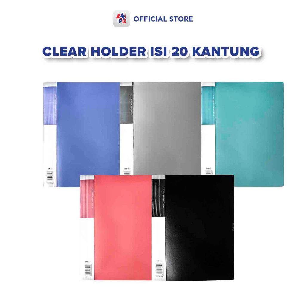 Jual Map Plastik / Map File / Clear Holder 20 Lembar Kantung Map ...