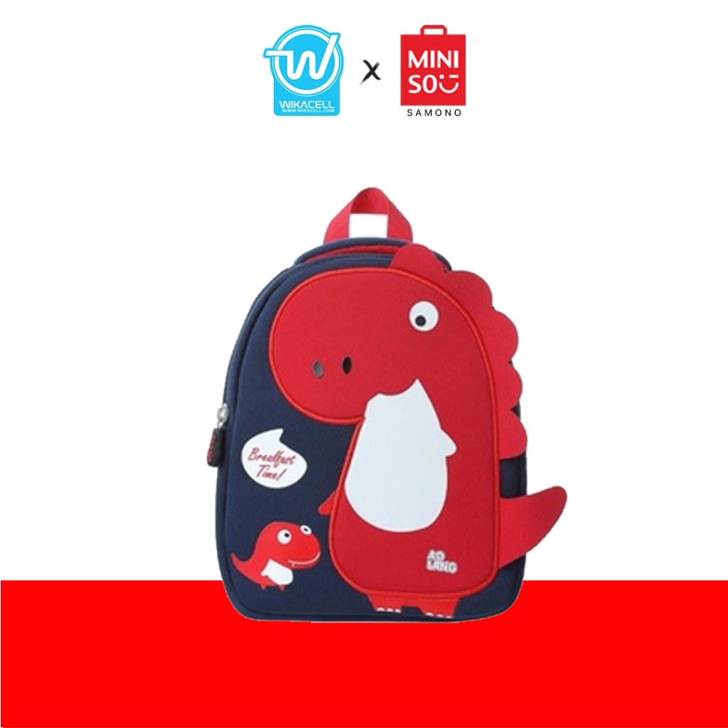 Jual Miniso Dinosaur Series Lightweight Crossbody Bag Navy | Shopee ...