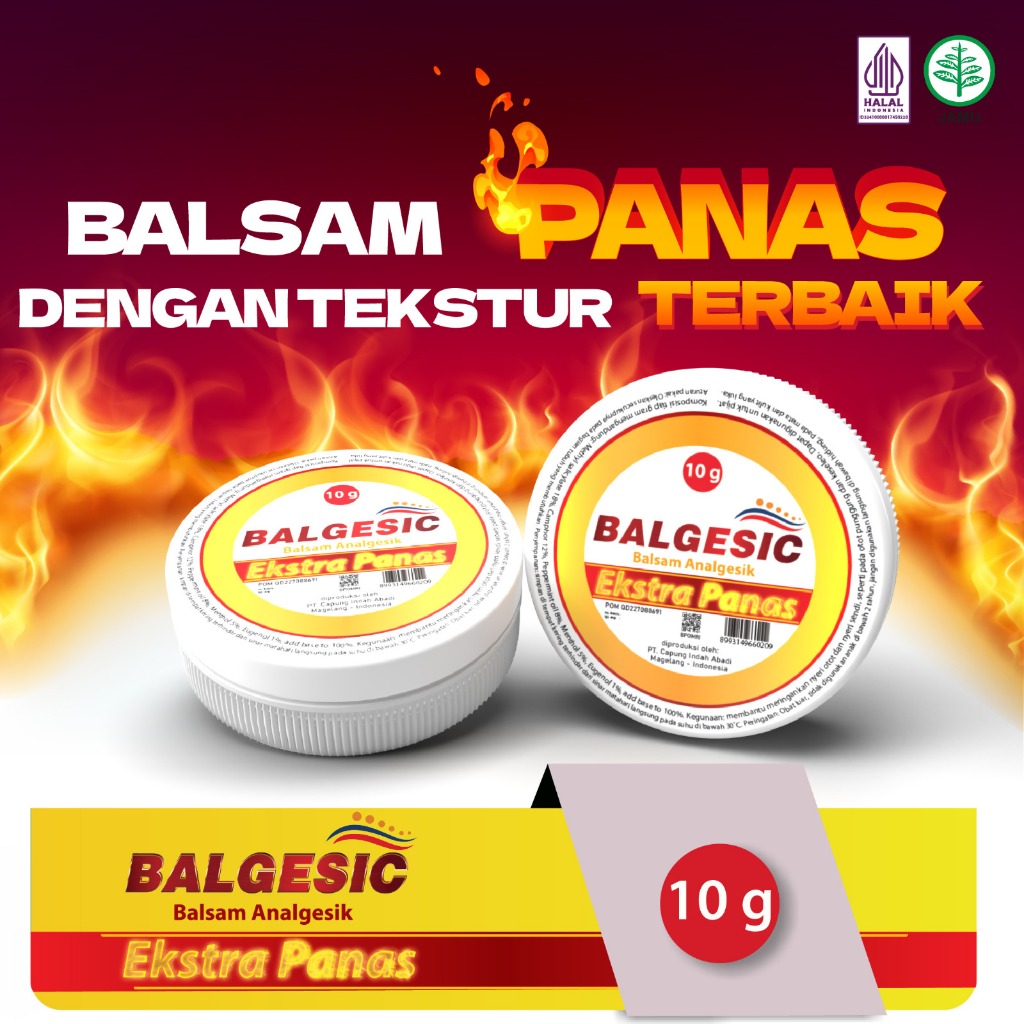 Jual Balgesic balsam otot extra panas 10 g | Shopee Indonesia