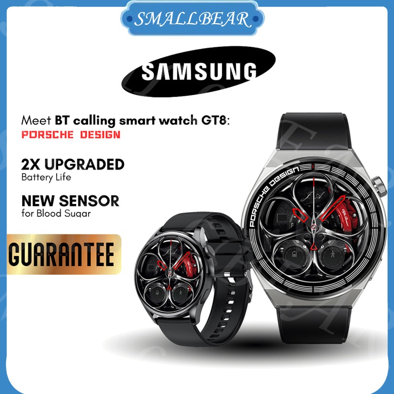 Jual 【COD】SAMSUNG GALAXY GT5 Pro Smartwatch 2024 New Compass 100+ Sport ...