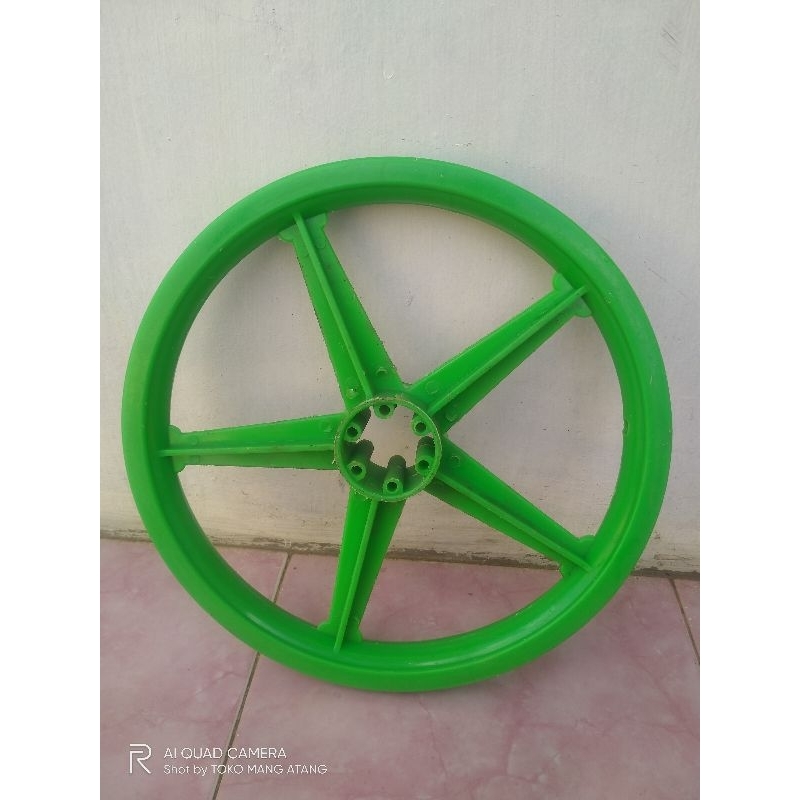 Jual Velg Sepeda Bintang Racing ban 16 satu biji Fiber Tebal Green NOS ...