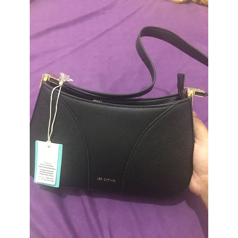 Jual LES CATINO HITAM SIMPLE (new) | Shopee Indonesia